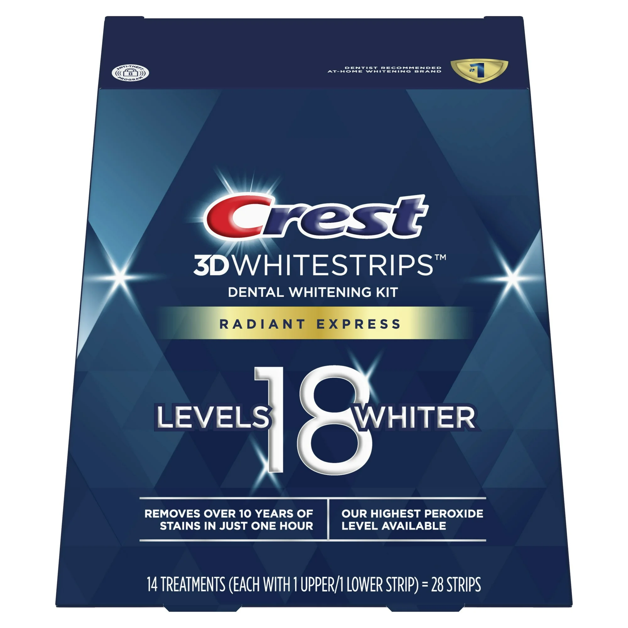 Crest 3D Whitestrips Radiant Express 5 Treatments - Crestwhite.com